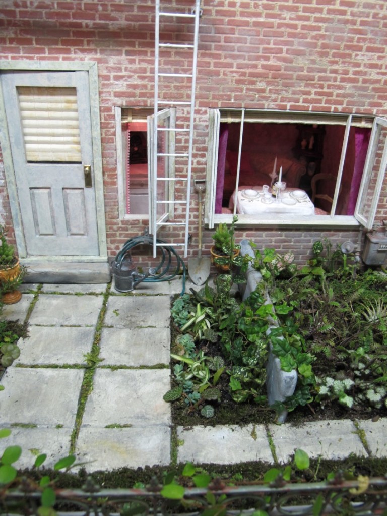 All the Rear Window Details – Flower Show Miniature Settings